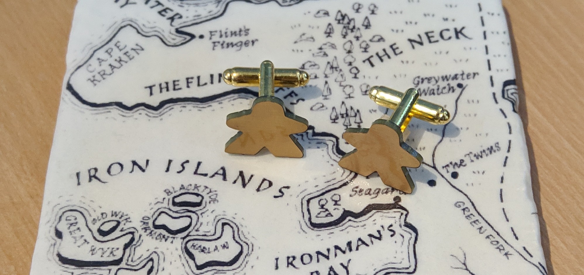 PCB Pin Badges – Meeple – Tom Archer